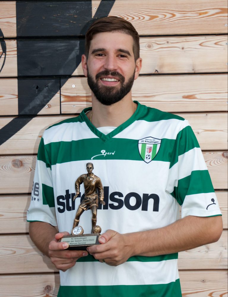 Manuel Ferrone ist Hafetschutter 2021/2022 - FC KREUZLINGEN